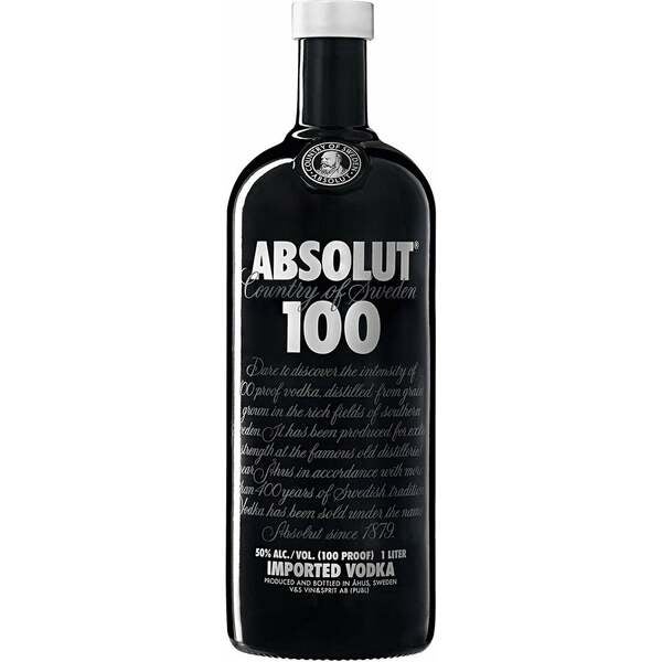 Buy Absolut 100 1L at the best price - Paneco Singapore
