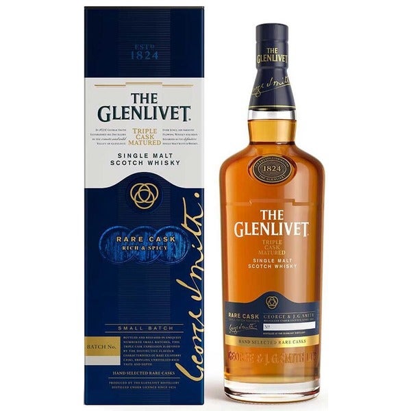 Buy Glenlivet Triple Cask Matured Rare Cask Single Malt 1L w/Gift Box ...