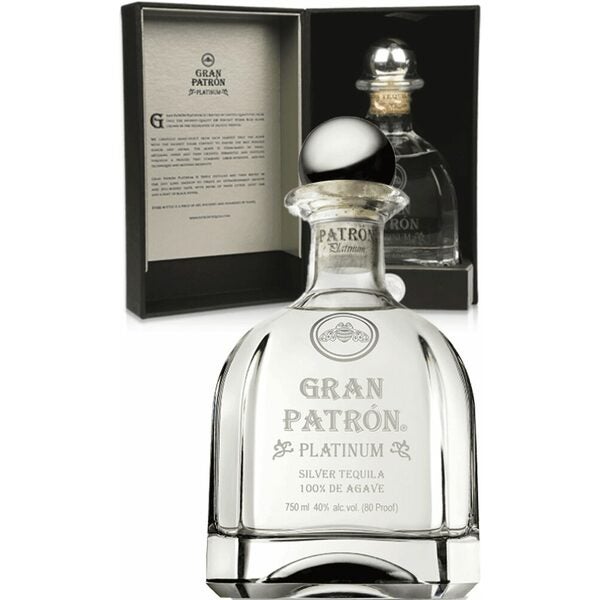 Buy Gran Patron Platinum 750ml w/Gift Box at the best price - Paneco ...