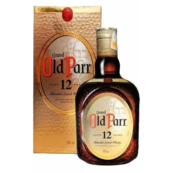 Buy Grand Old Parr 12 Years 750ml w/Gift Box at the best price - Paneco ...