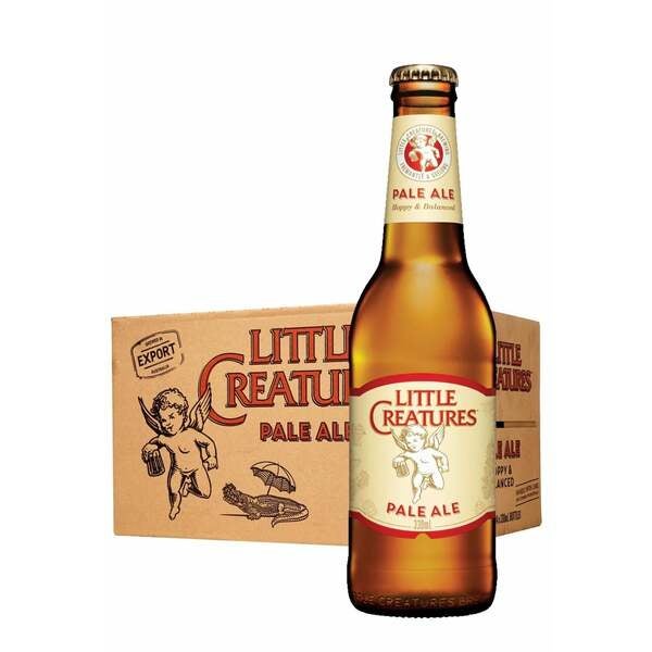 Buy 24 x Little Creatures Pale Ale Beer Bottles Case 330ml at the best ...