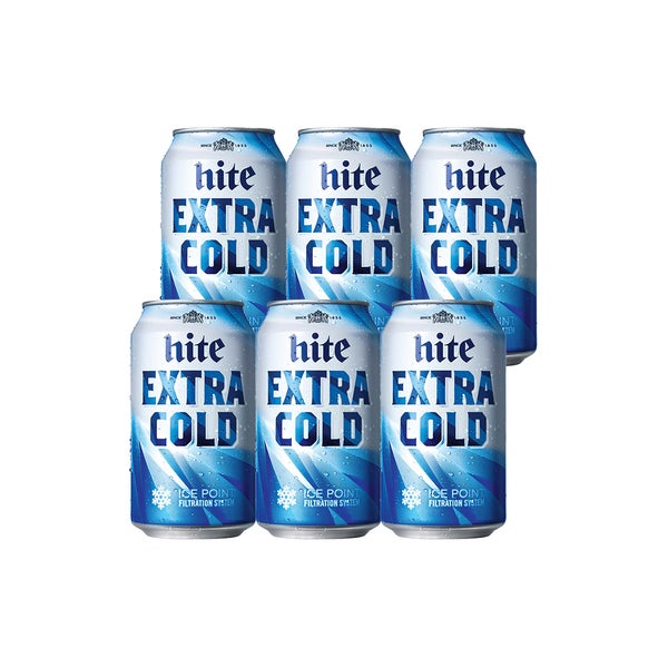 Buy 6 x Hite Beer Can Pack 355ml at the best price - Paneco Singapore