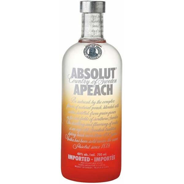 Buy Absolut Peach 750ml at the best price - Paneco Singapore