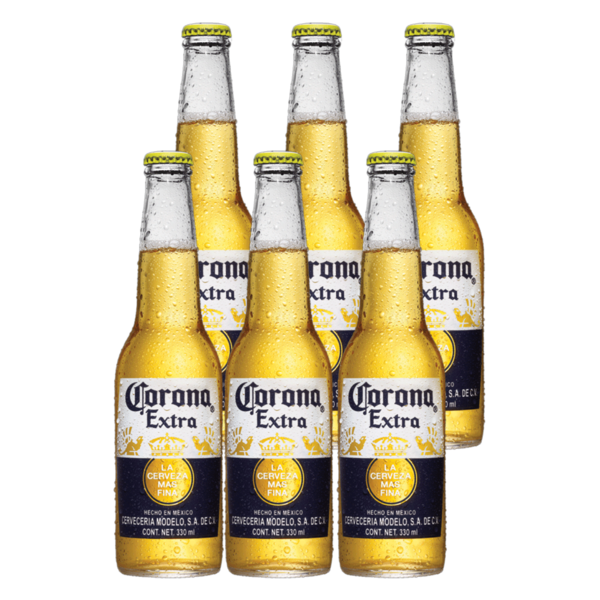 Buy 6 x Corona Extra Beer Bottles Pack 330ml at the best price - Paneco ...