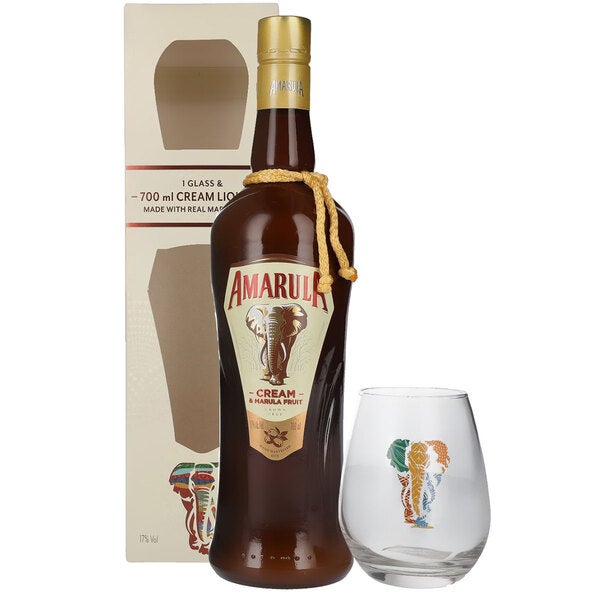 Buy Amarula Fruit Cream Liqueur 700ml Gift Set w/ 1 Glass at the best ...