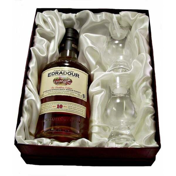 Buy Edradour 10 Year 700ml Gift Pack with 2 Glasses at the best price ...