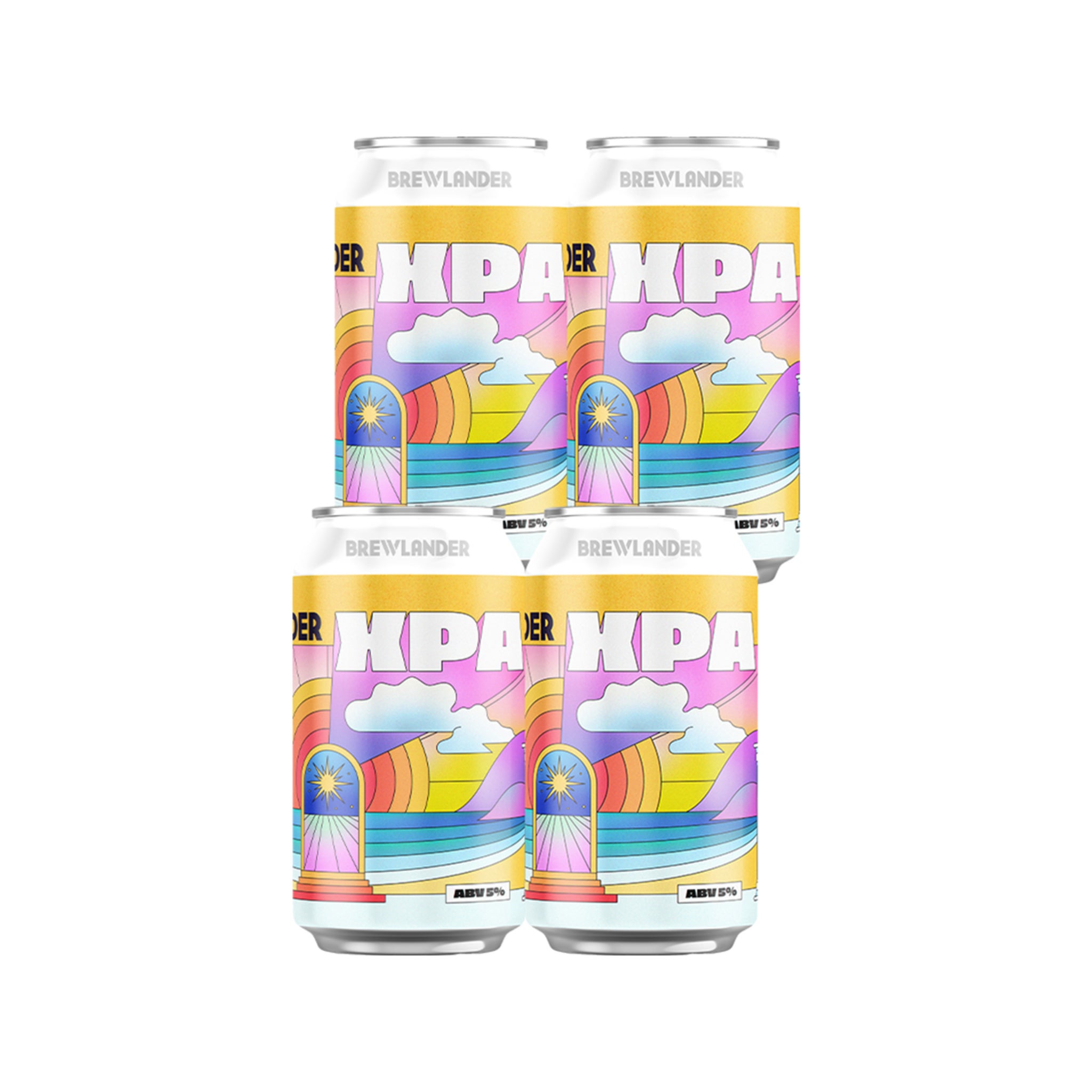 Buy 4 x Brewlander XPA Xtra Pale Ale Cans Pack 330ml at the best price ...