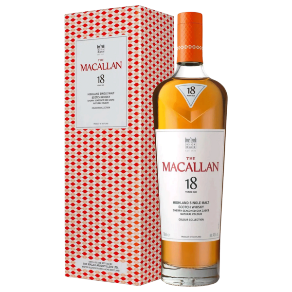 Buy Macallan 18 Years Old Colour Collection 700ml w/Gift Box at the best price - Paneco Singapore