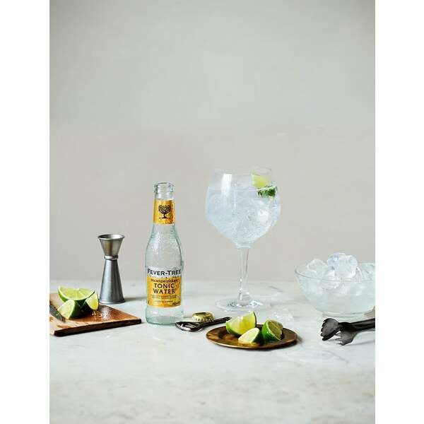 Buy x 24 Fever-Tree Premium Indian Tonic Water Bottle Case 200ml at the ...