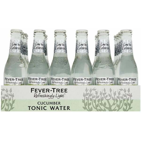 Buy x 24 Fever-Tree Refreshingly Light Cucumber Light Tonic Water ...