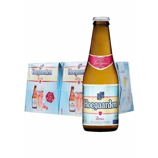 Buy 24 x Hoegaarden Rosee Beer Bottles Case 250ml at the best price ...
