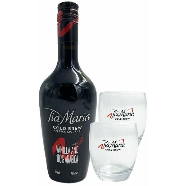 Buy Tia Maria 700ml Gift Pack with 2 Glasses at the best price - Paneco ...