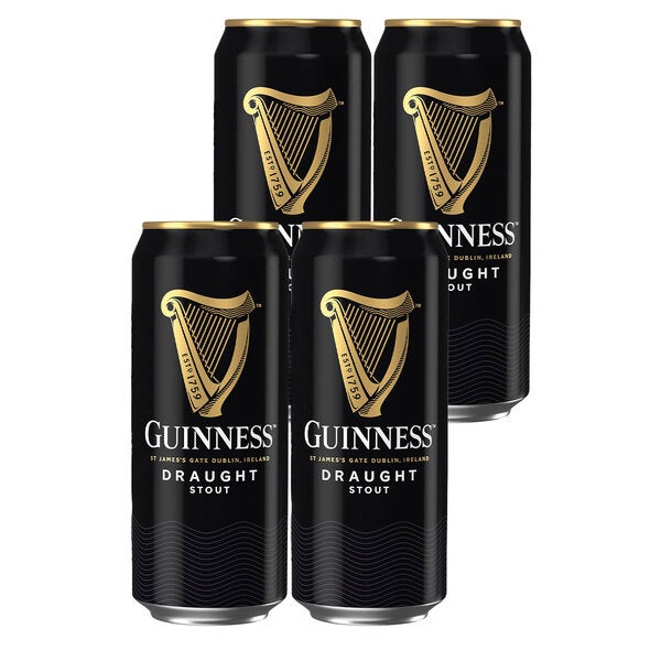 Buy 4 x Guinness Draught Stout Can 440ml at the best price - Paneco ...