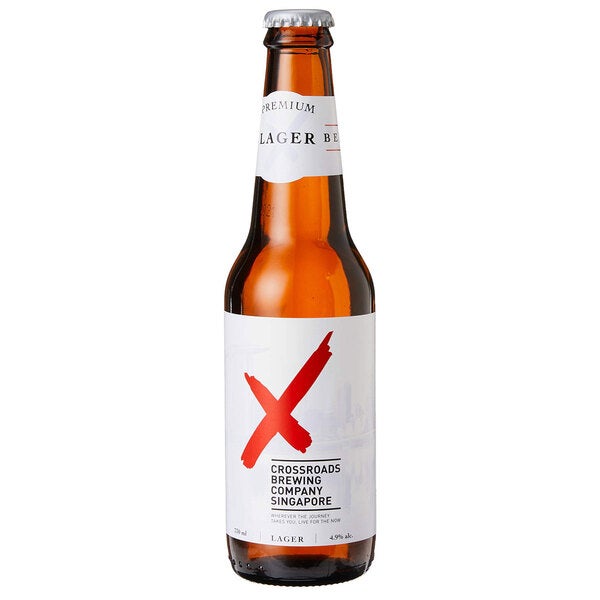 Buy 6 x Crossroads Craft Lager Beer Bottle 330ml at the best price ...