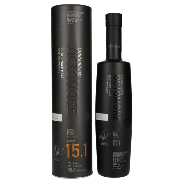 Buy Octomore Edition 15.1 Single Malt 700ml w/Gift Box at the best ...