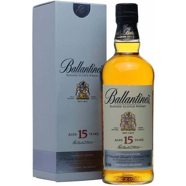 Buy Ballantines 15 Year Blended 700ml w/Gift Box at the best price ...