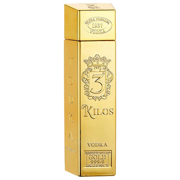 Buy 3 Kilos Gold 999.9 Vodka 1L at the best price - Paneco Singapore