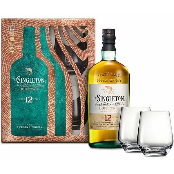 Buy Singleton of Dufftown 12 Year 700ml with 2 Glasses at the best ...